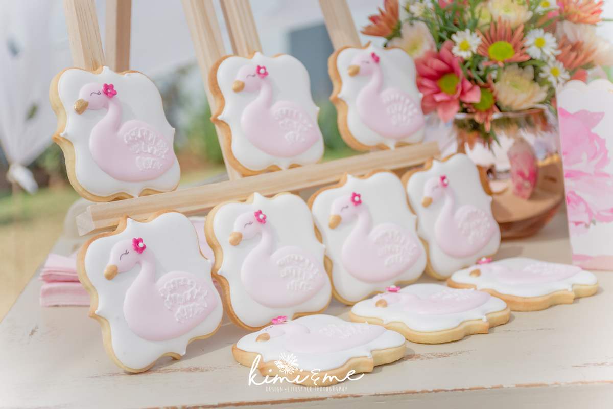 Swan princess Baby Shower Party Ideas | Photo 1 of 44 | Catch My Party