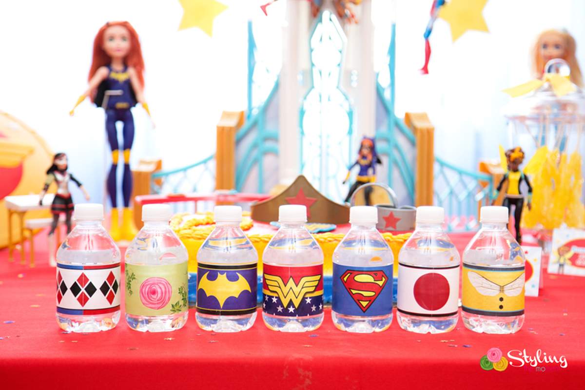dc superhero girls Birthday Party Ideas | Photo 1 of 32 | Catch My Party