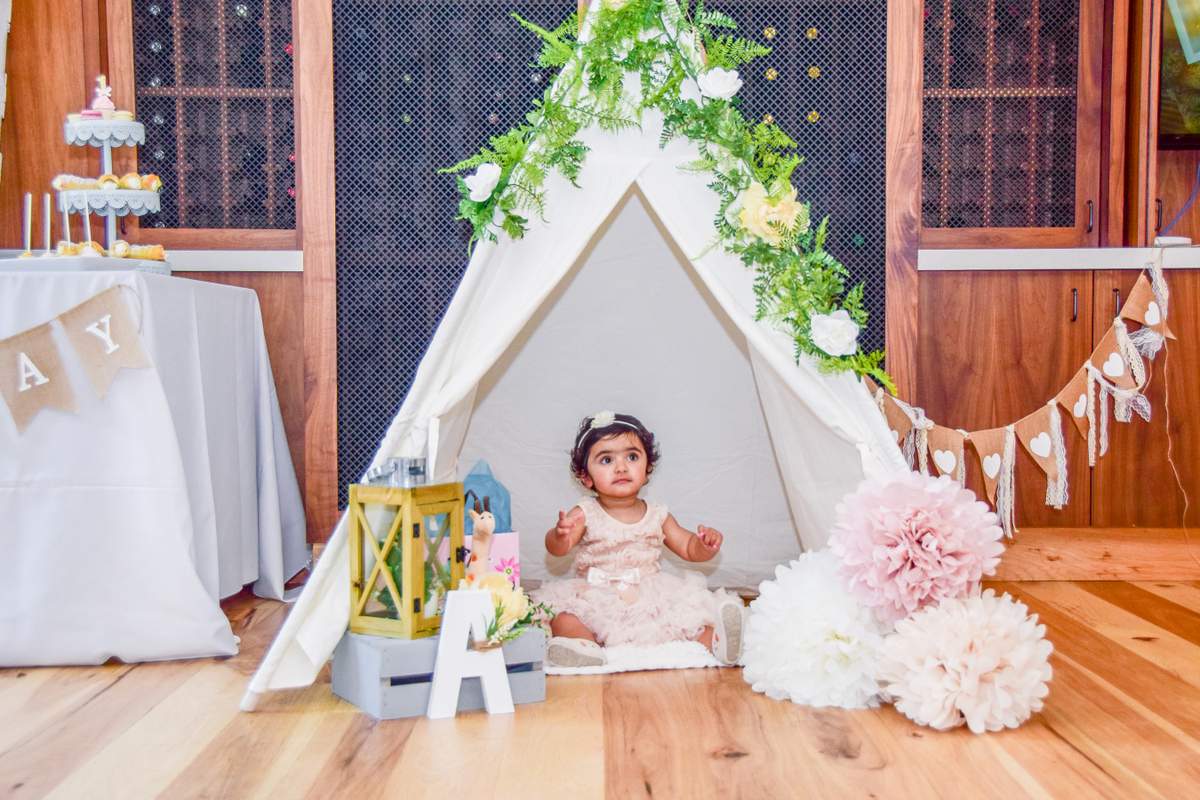 Boho-Rustic Birthday Party Ideas | Photo 14 of 149 | Catch My Party