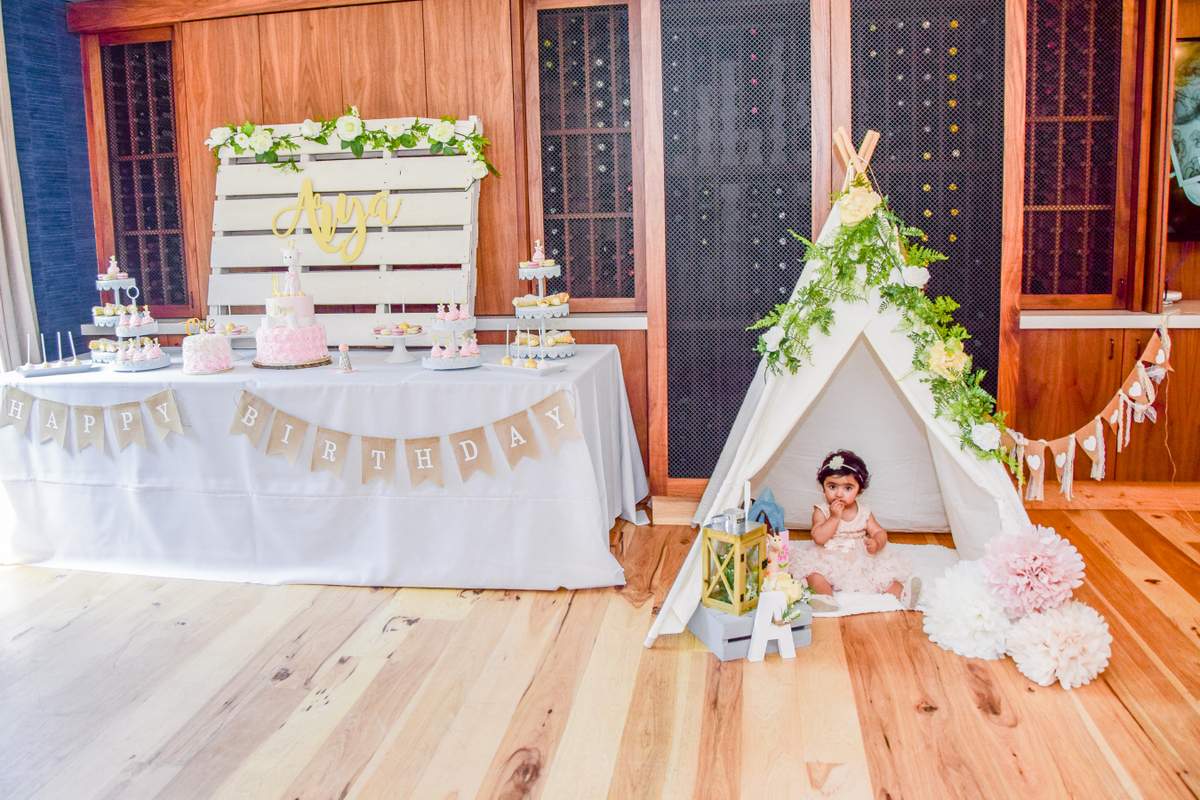 Boho-Rustic Birthday Party Ideas | Photo 14 of 149 | Catch My Party