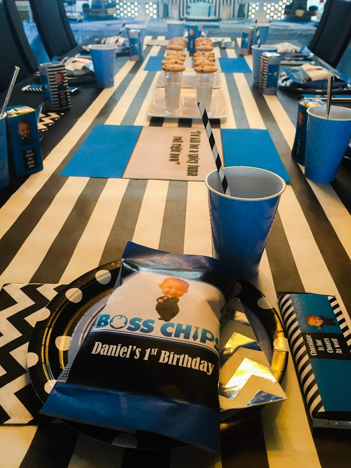 Boss Baby Birthday Party Ideas | Photo 15 of 15 | Catch My Party