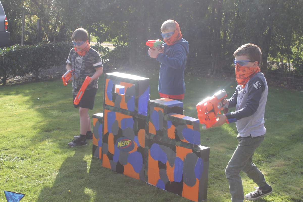 Nerf Birthday Party Ideas | Photo 1 of 62 | Catch My Party