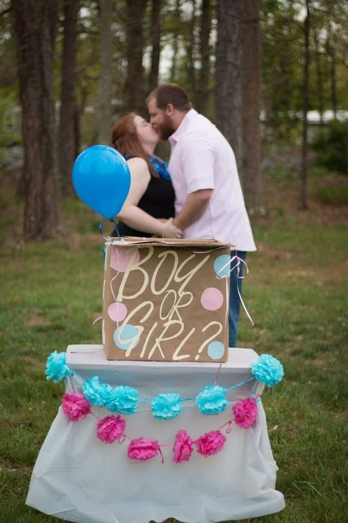 Bouncing Little He or Pretty Little She Gender Reveal Party Ideas ...