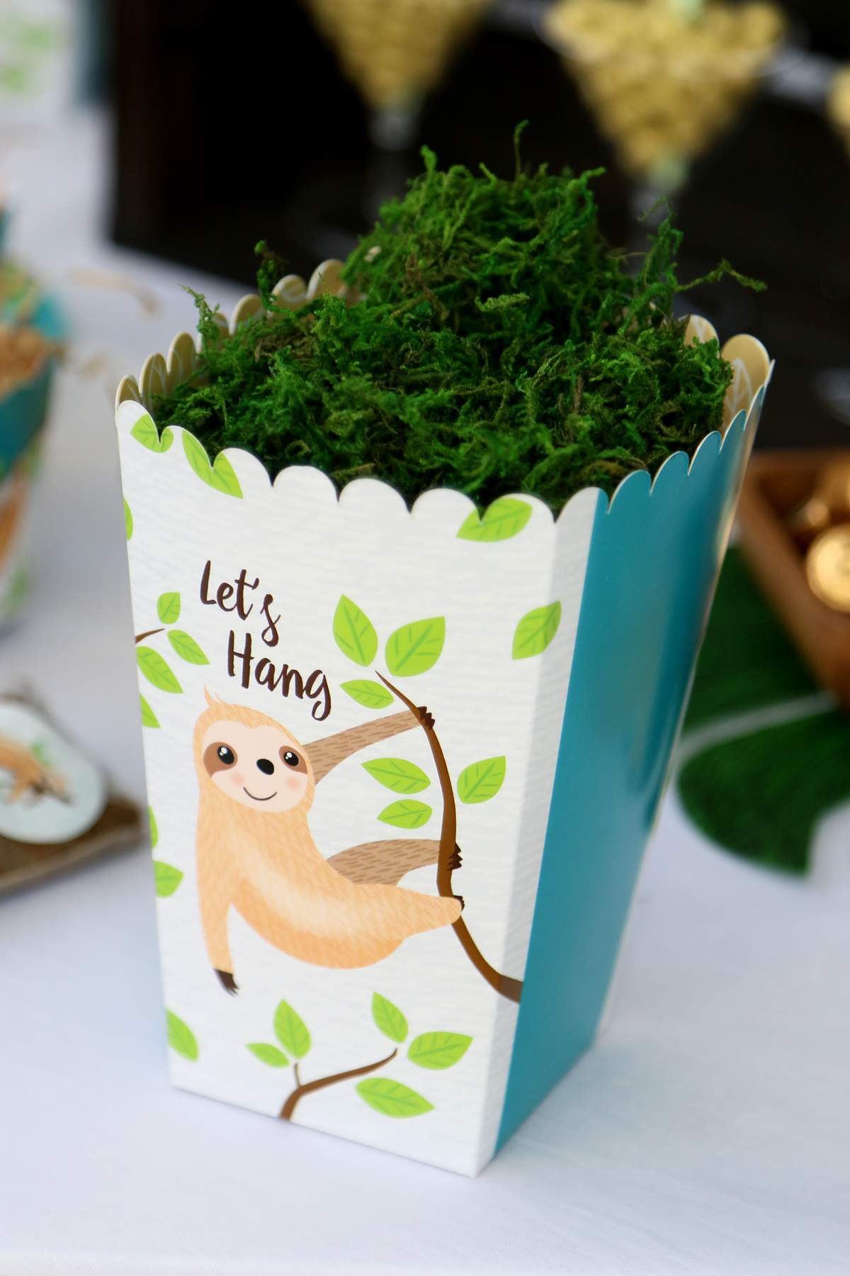 Sloth Birthday Party Ideas | Photo 5 of 16 | Catch My Party