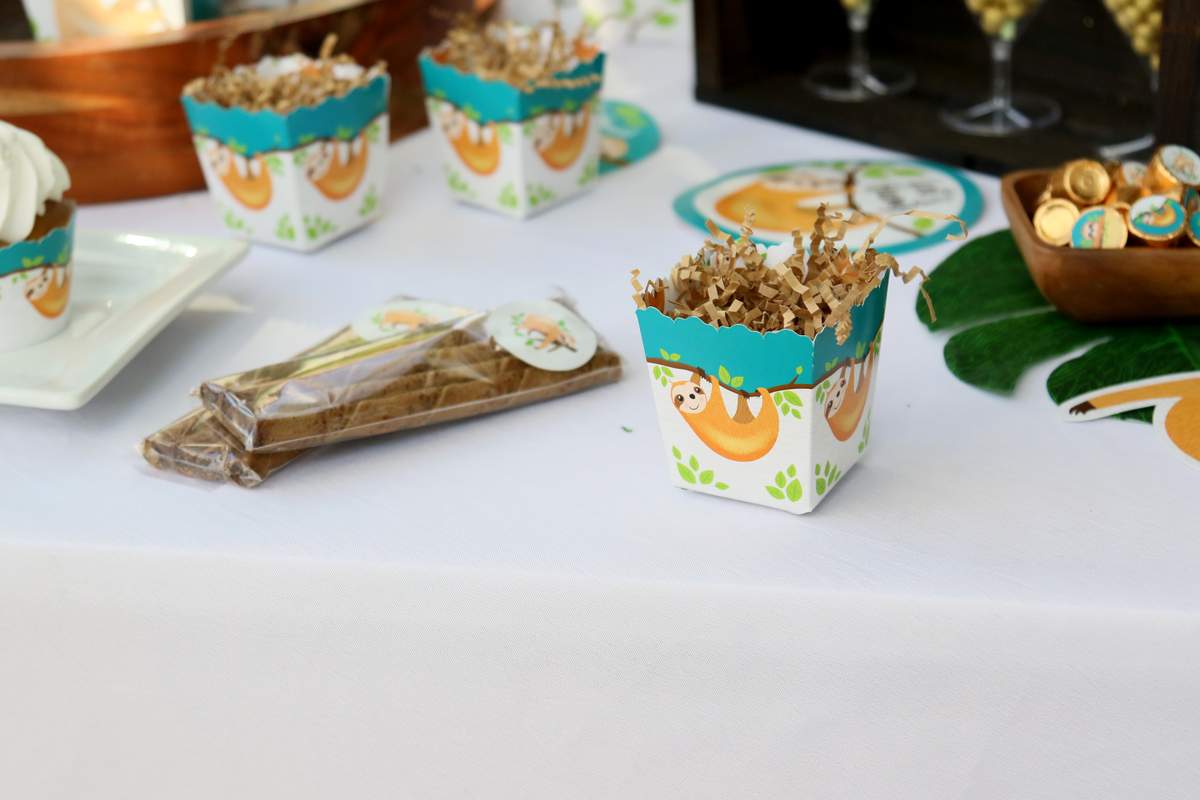 Sloth Birthday Party Ideas | Photo 5 of 16 | Catch My Party