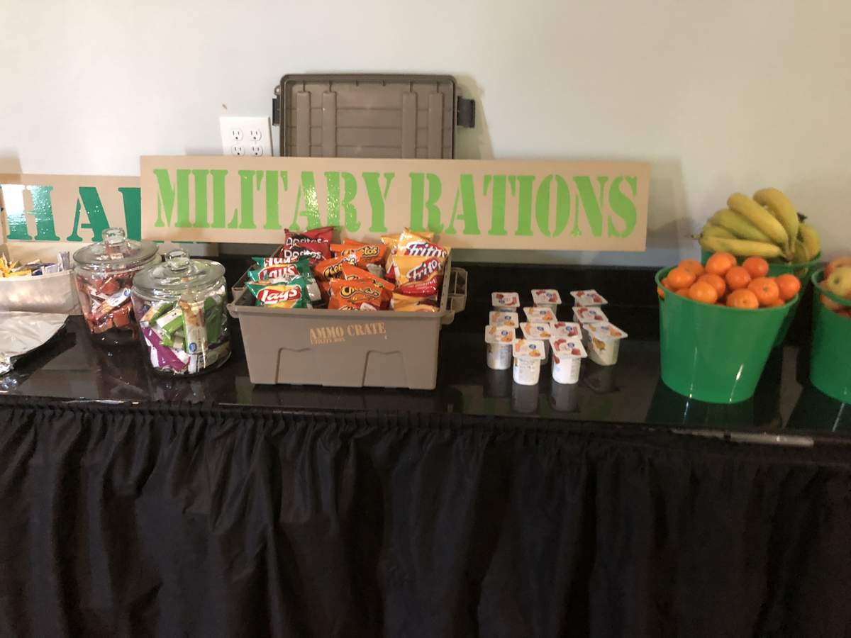 Military/boot camp Birthday Party Ideas | Photo 33 of 48 | Catch My Party