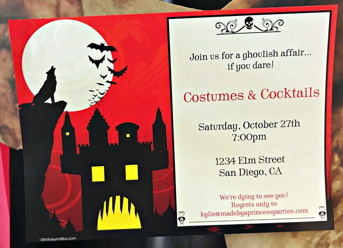 Adult Halloween Halloween Party Ideas | Photo 3 of 7 | Catch My Party