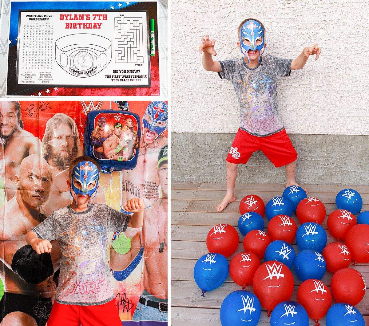 WWE Birthday Party Ideas | Photo 6 of 7 | Catch My Party
