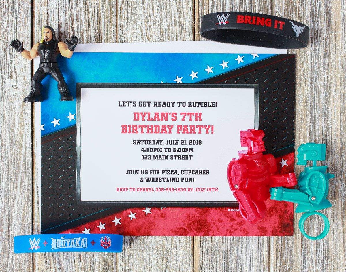 WWE Birthday Party Ideas | Photo 6 of 7 | Catch My Party