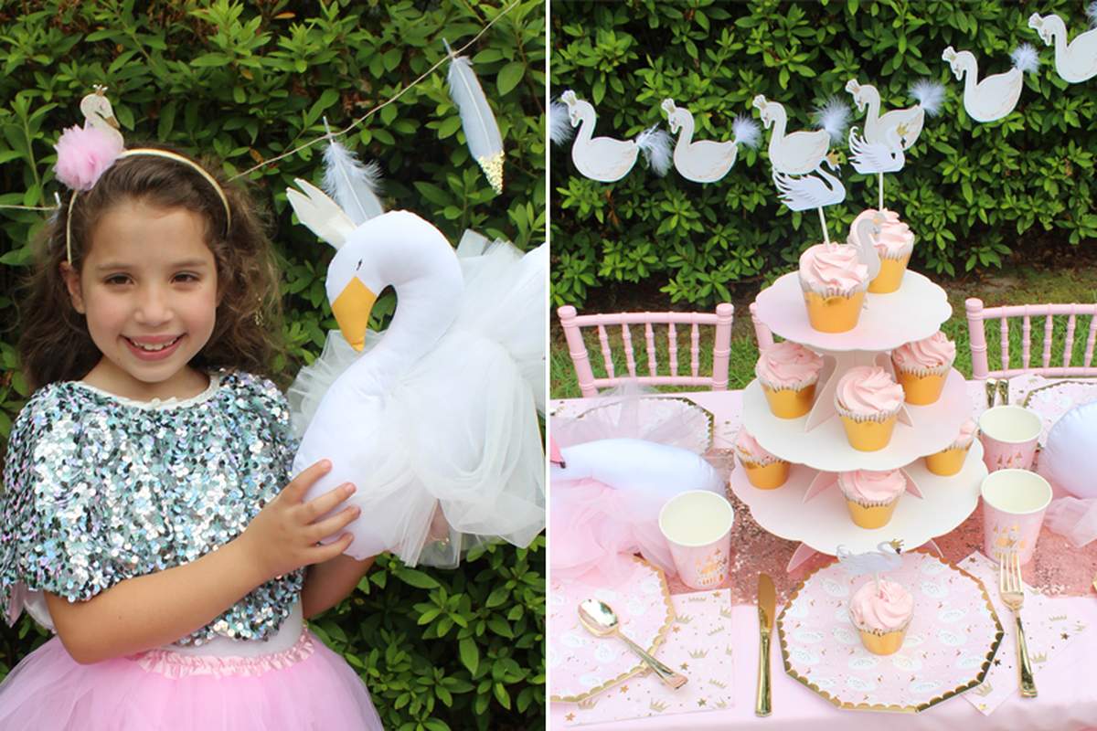 Swan Birthday party Birthday Party Ideas | Photo 1 of 13 | Catch My Party