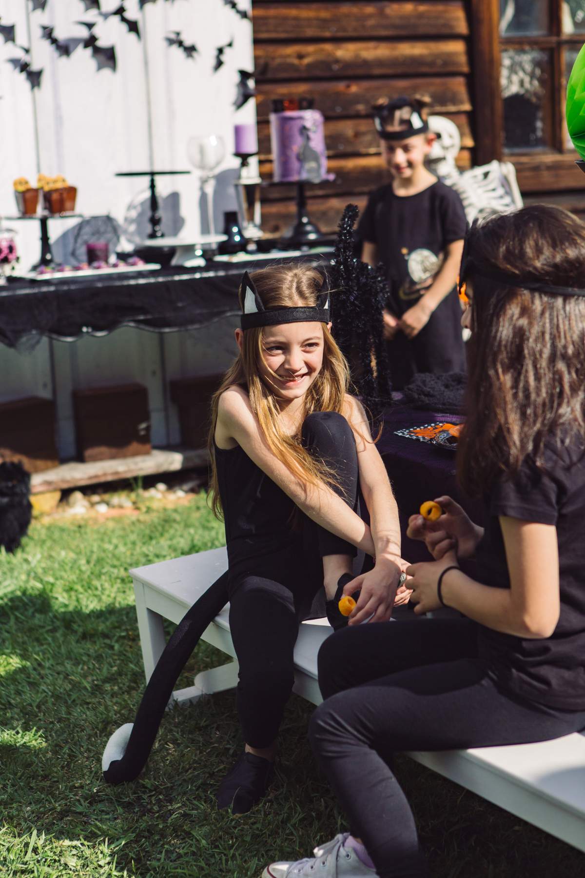 Black cats and bats Halloween party Halloween Party Ideas | Photo 23 of ...