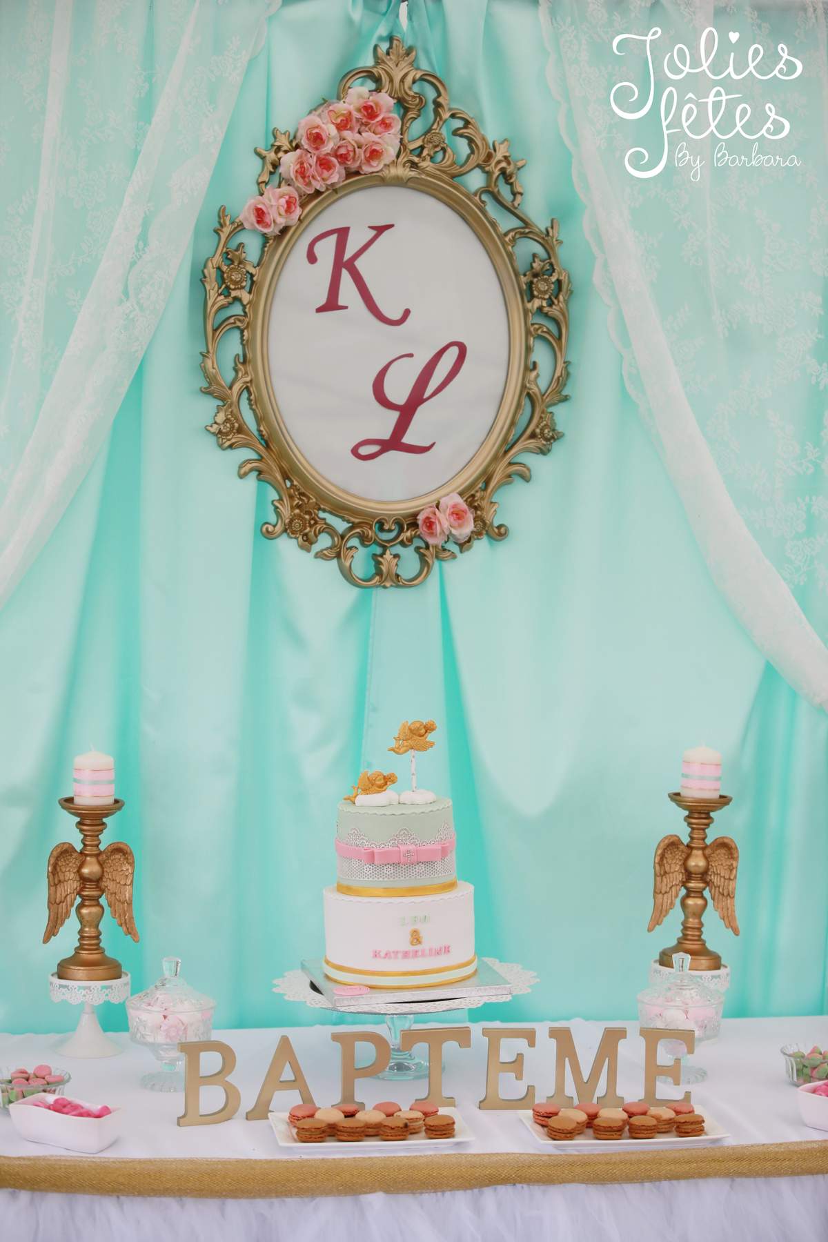 Angel / Heaven Baptism Party Ideas | Photo 12 of 28 | Catch My Party