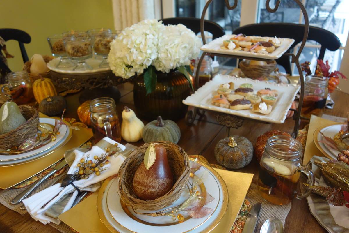 Fall Tea Party Party Ideas | Photo 1 of 9 | Catch My Party