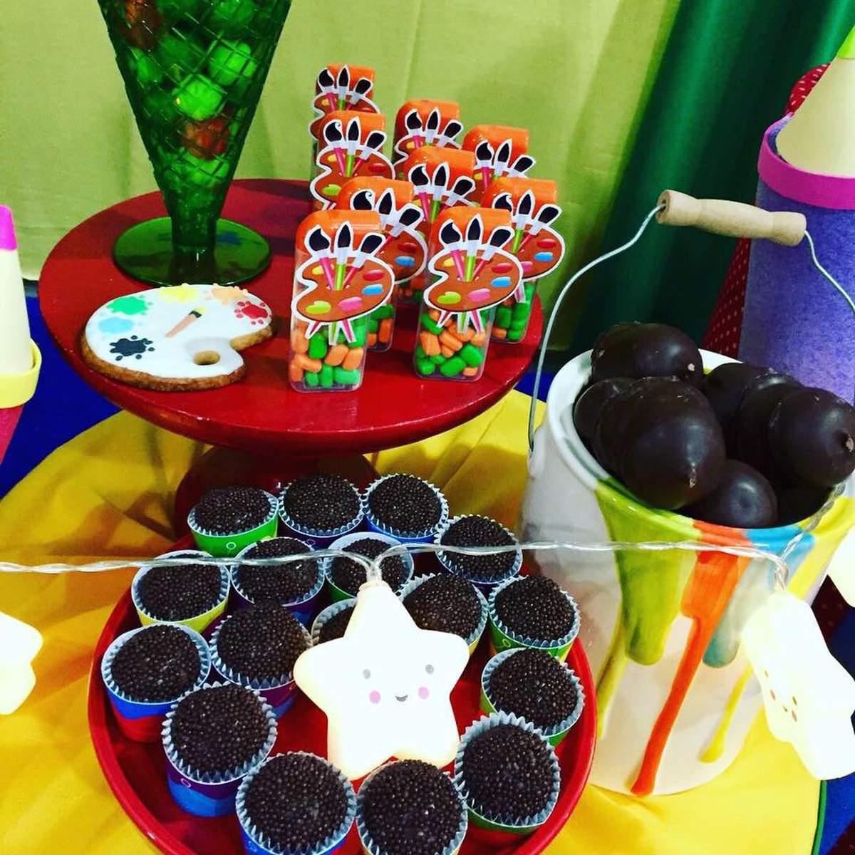 COLORS Birthday Party Ideas | Photo 12 of 17 | Catch My Party