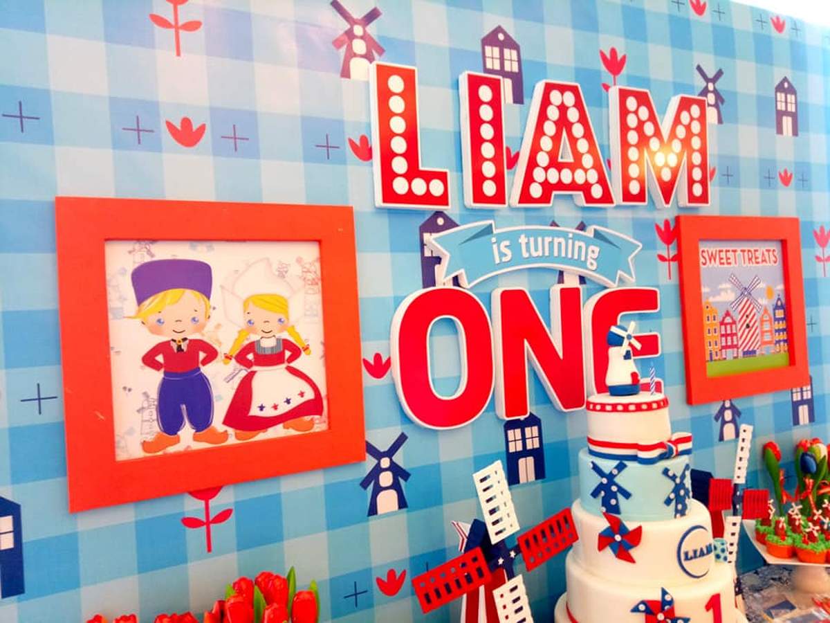 Dutch Theme Birthday Party Ideas | Photo 9 of 11 | Catch My Party