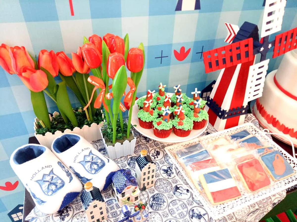 Dutch Theme Birthday Party Ideas | Photo 1 of 11 | Catch My Party