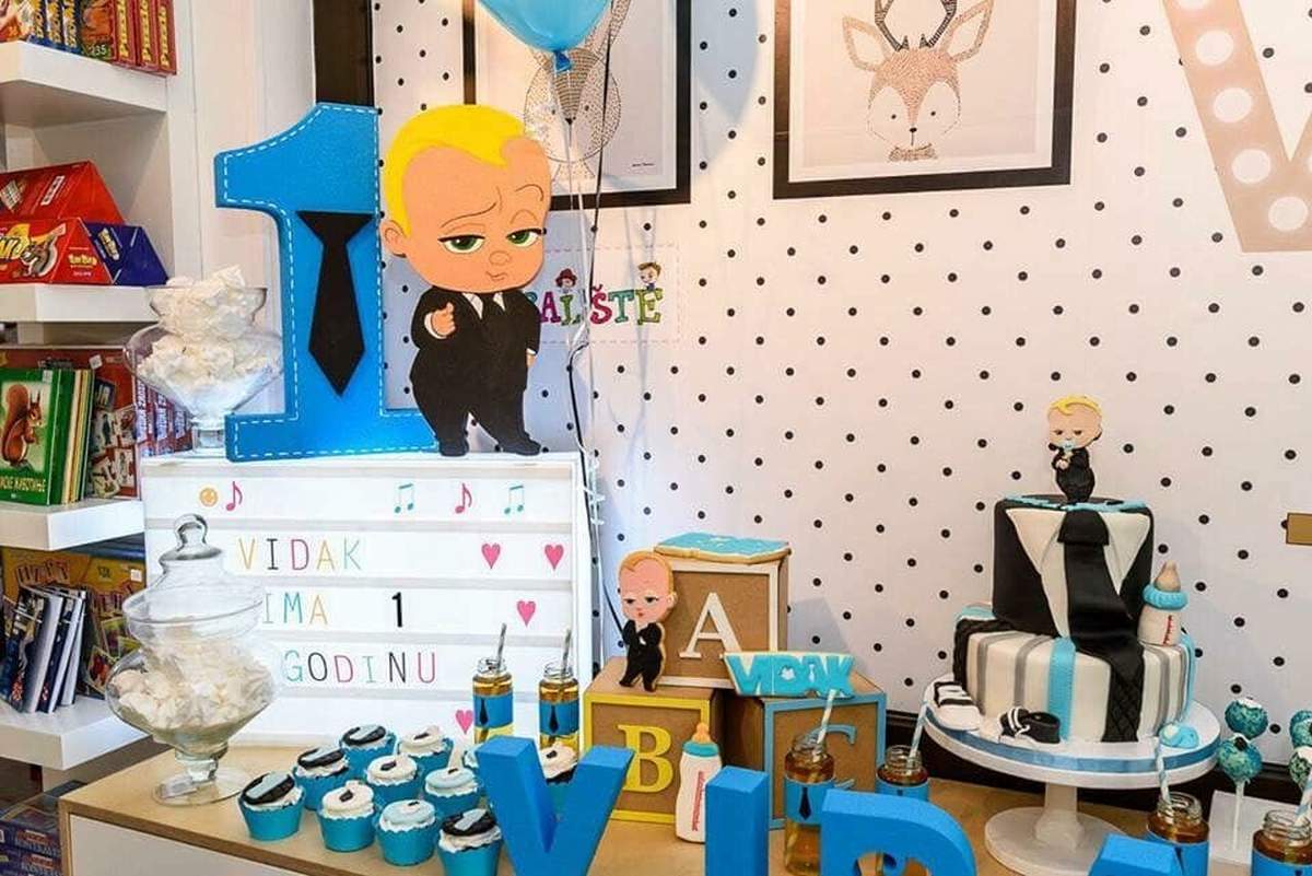 the boss baby Birthday Party Ideas | Photo 1 of 16 | Catch My Party