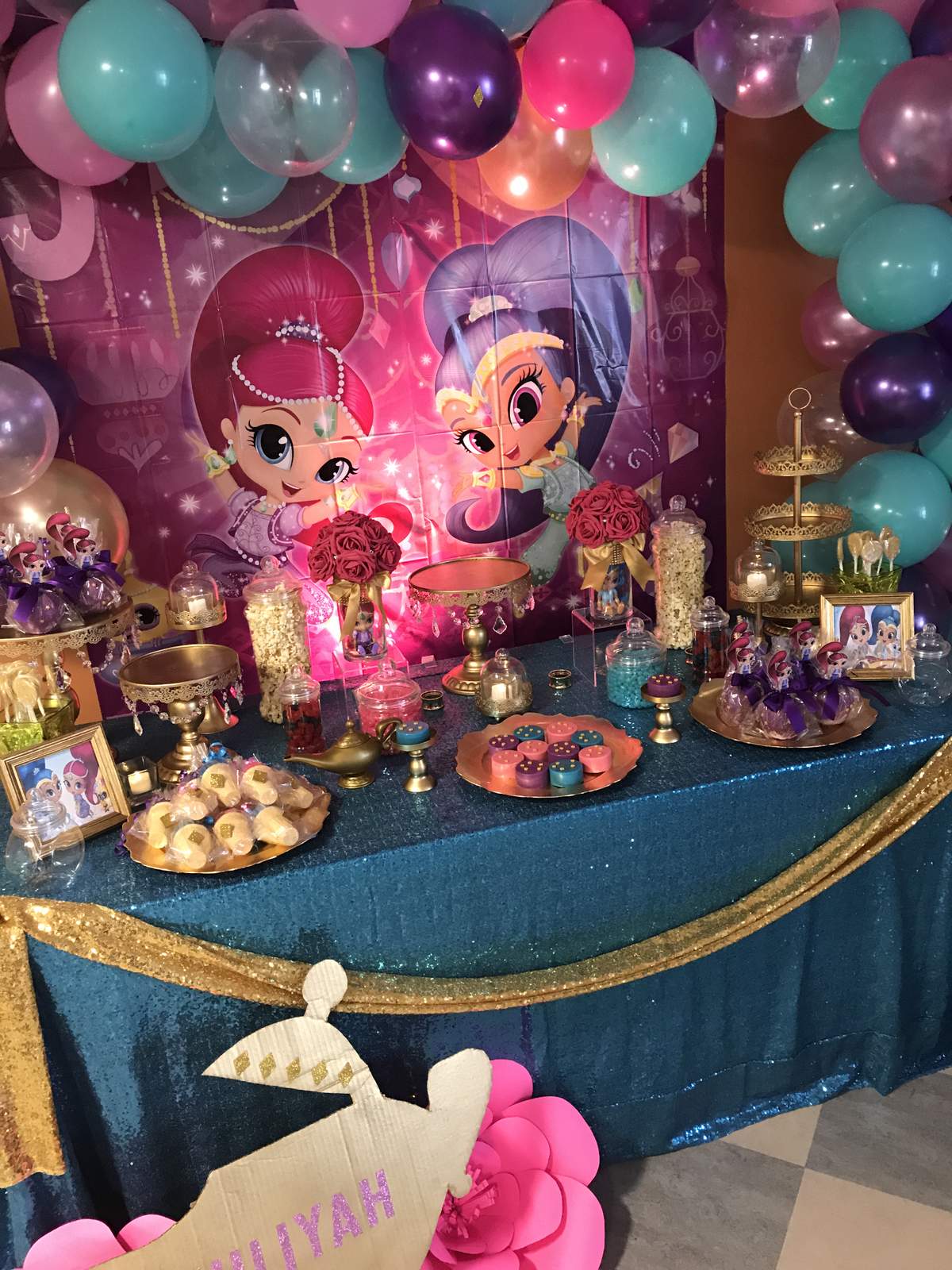 Shimmer and Shine Birthday Party Ideas | Photo 1 of 59 | Catch My Party