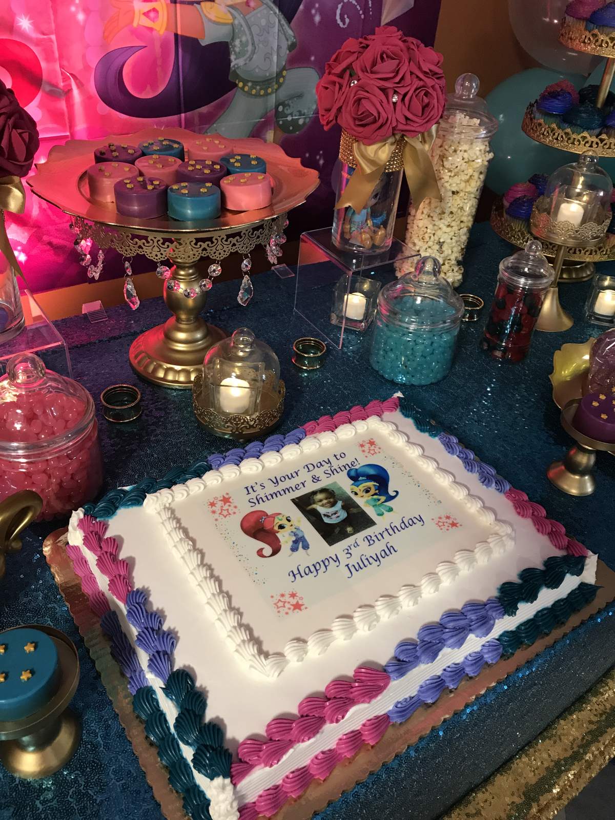 Shimmer and Shine Birthday Party Ideas | Photo 7 of 59 | Catch My Party