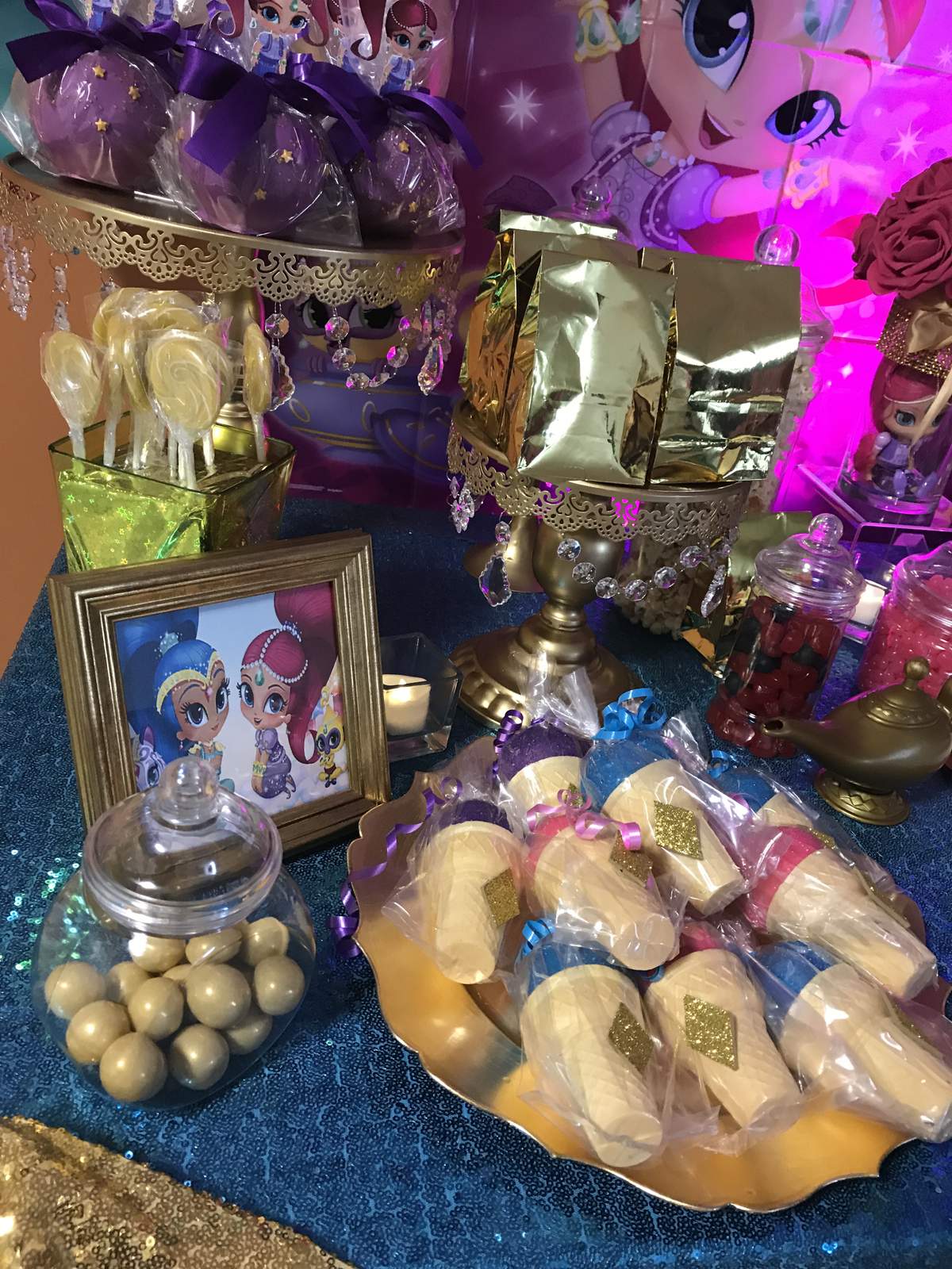 Shimmer and Shine Birthday Party Ideas | Photo 1 of 59 | Catch My Party