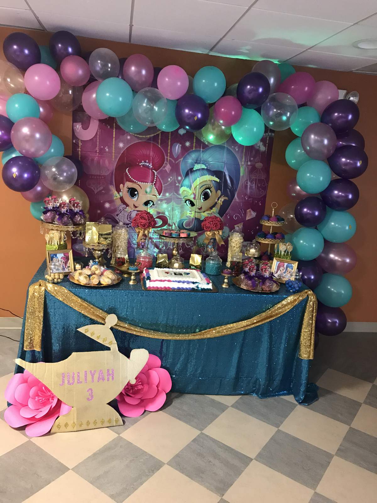 Shimmer and Shine Birthday Party Ideas | Photo 1 of 59 | Catch My Party