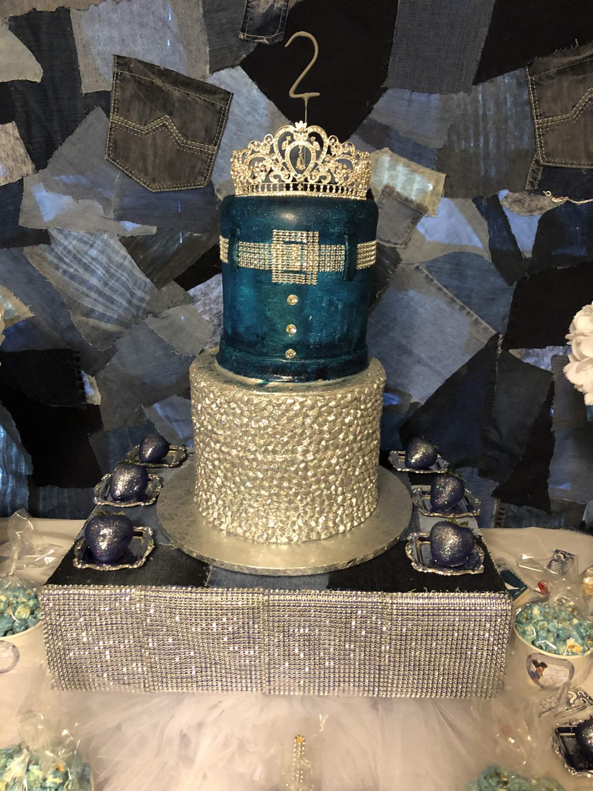 Denim and diamonds Birthday Party Ideas | Photo 8 of 32 | Catch My Party