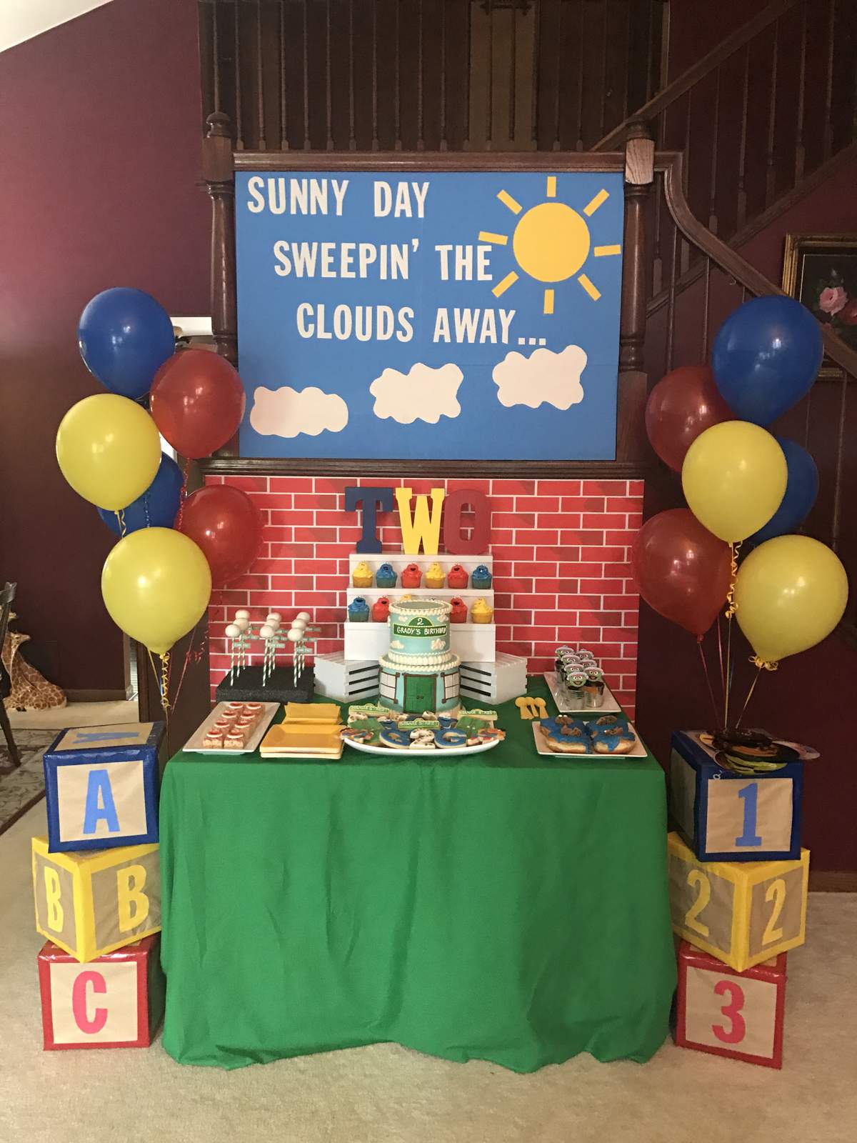 Sesame Street / Birthday "Sunny Days" | Catch My Party