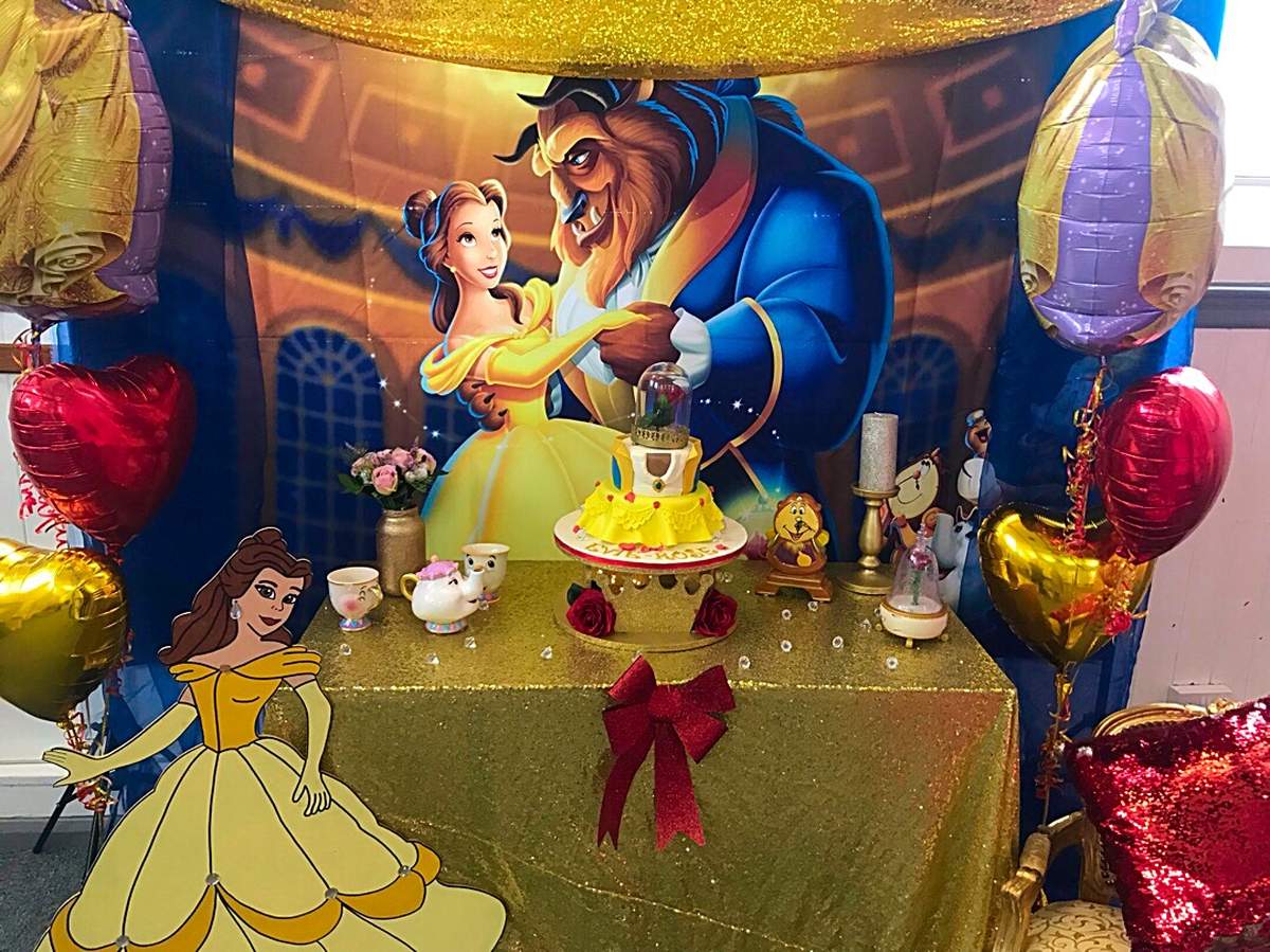 Belle Birthday Party Ideas | Photo 5 of 16 | Catch My Party