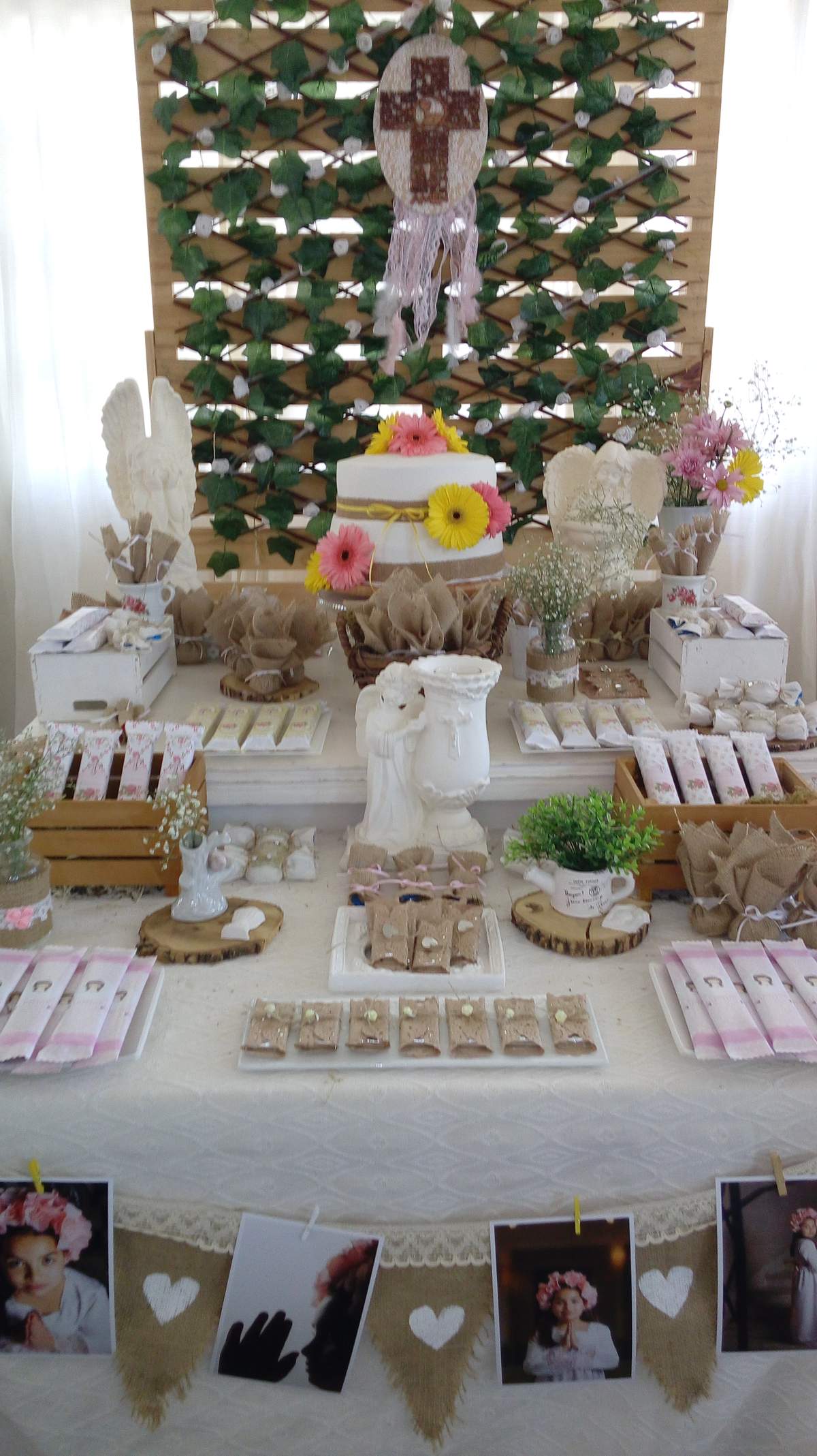 Rustic / Baptism "Rustic First Communion" | Catch My Party