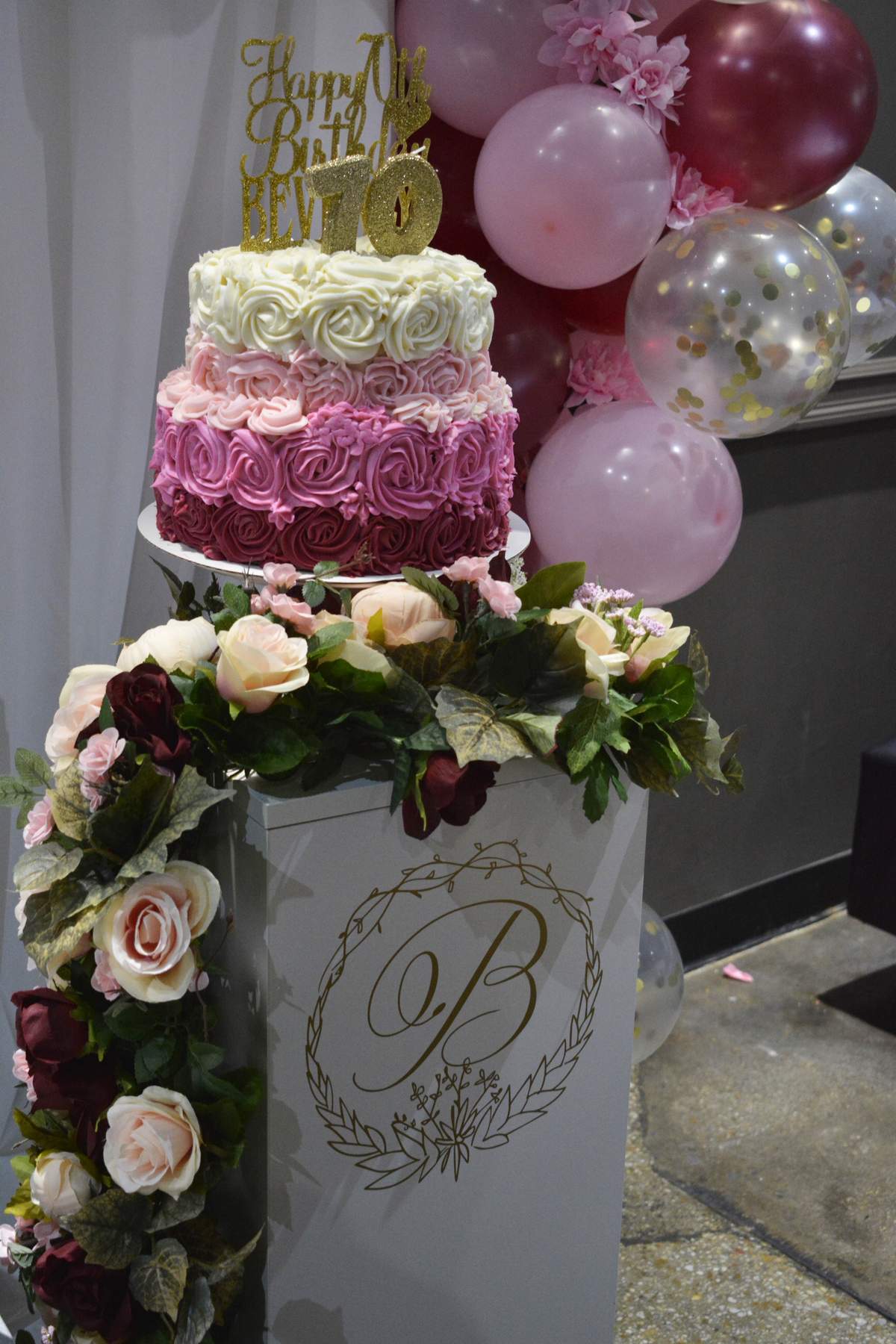 Marsala Theme Birthday Party Ideas | Photo 1 of 23 | Catch My Party