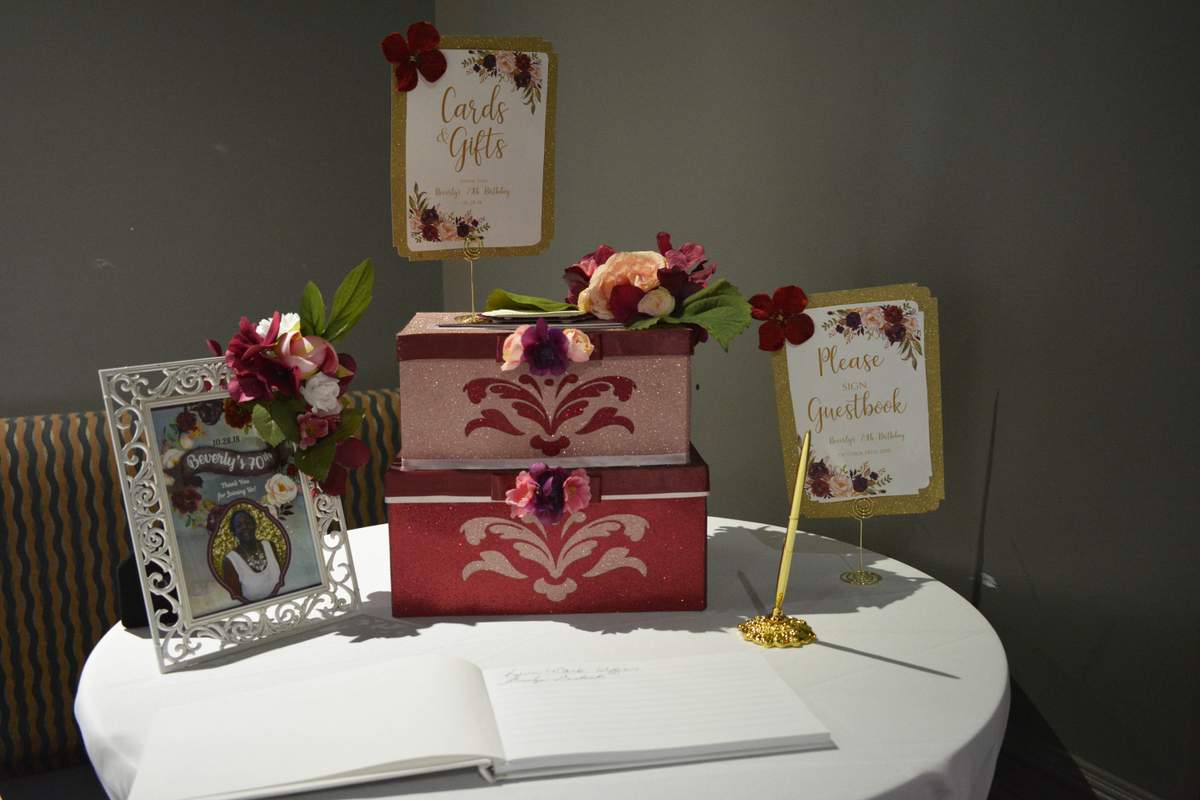 Marsala Theme Birthday Party Ideas | Photo 1 of 23 | Catch My Party