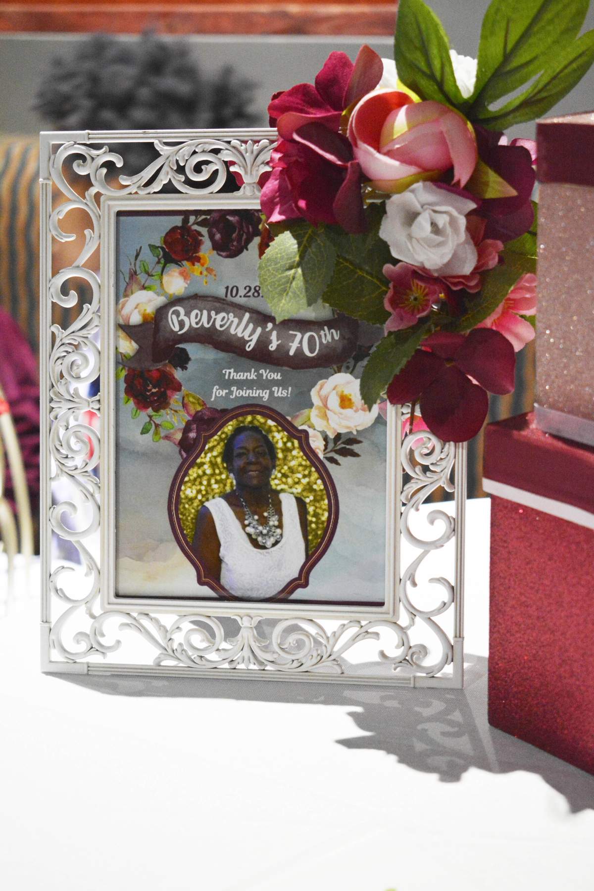 Marsala Theme Birthday Party Ideas | Photo 1 of 23 | Catch My Party