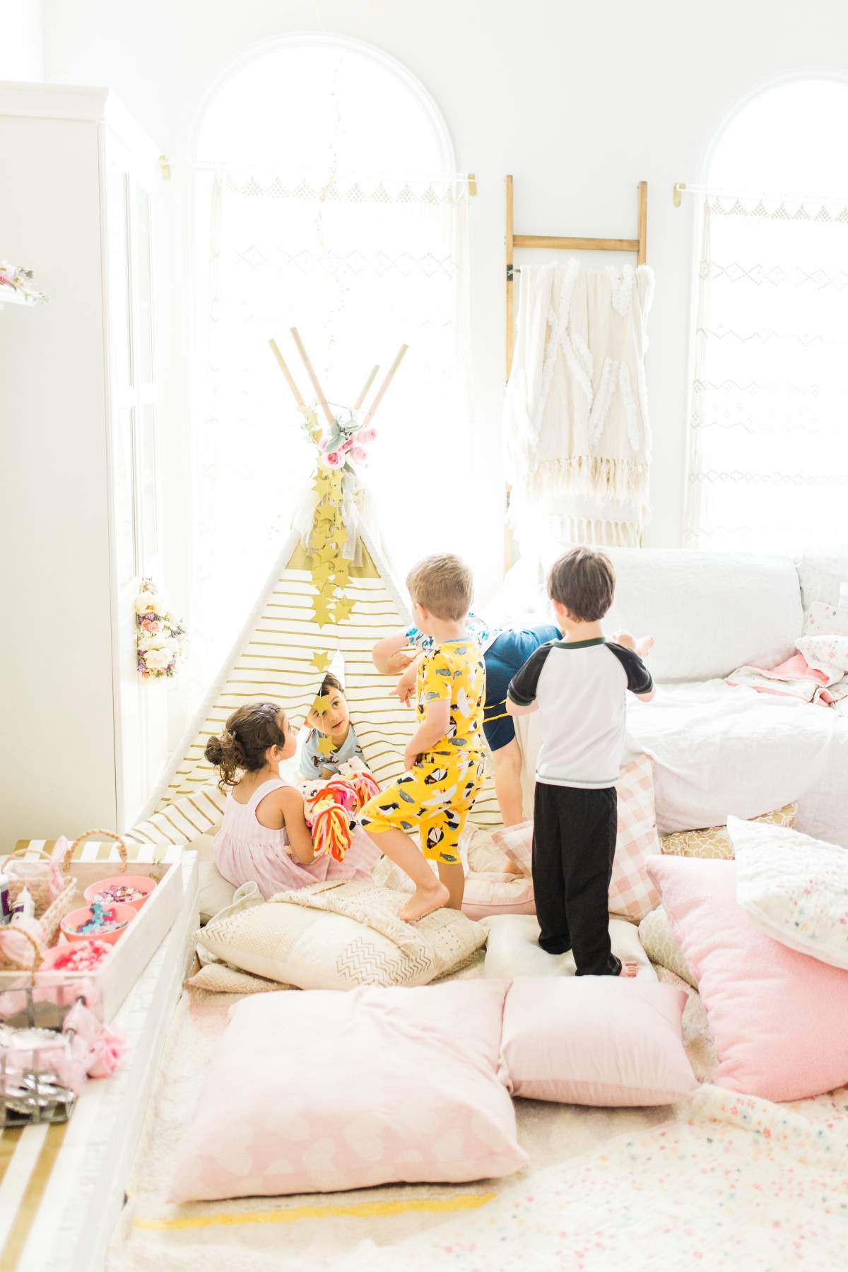 Princess Pajama Party Birthday Party Ideas | Photo 1 of 245 | Catch My ...