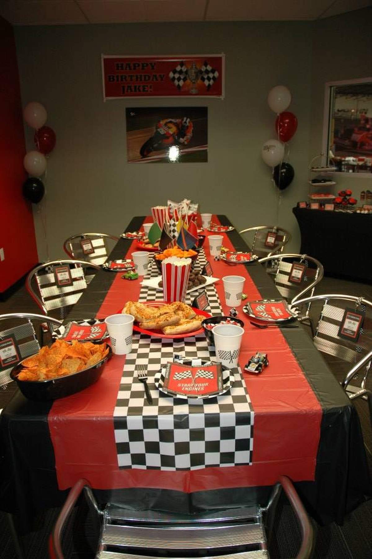 Racing - go carts Birthday Party Ideas | Photo 2 of 15 | Catch My Party