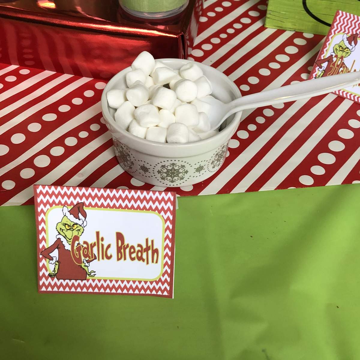Grinch party Christmas/Holiday Party Ideas | Photo 9 of 15 | Catch My Party