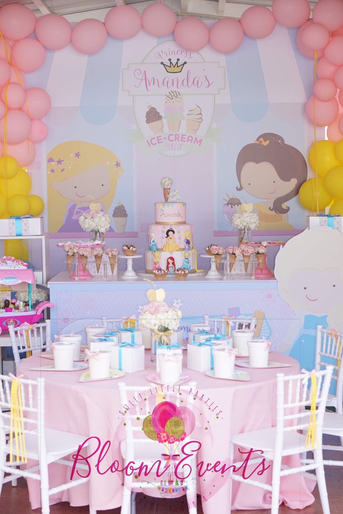 Birthday "Princess Ice Cream Parlour" | Catch My Party