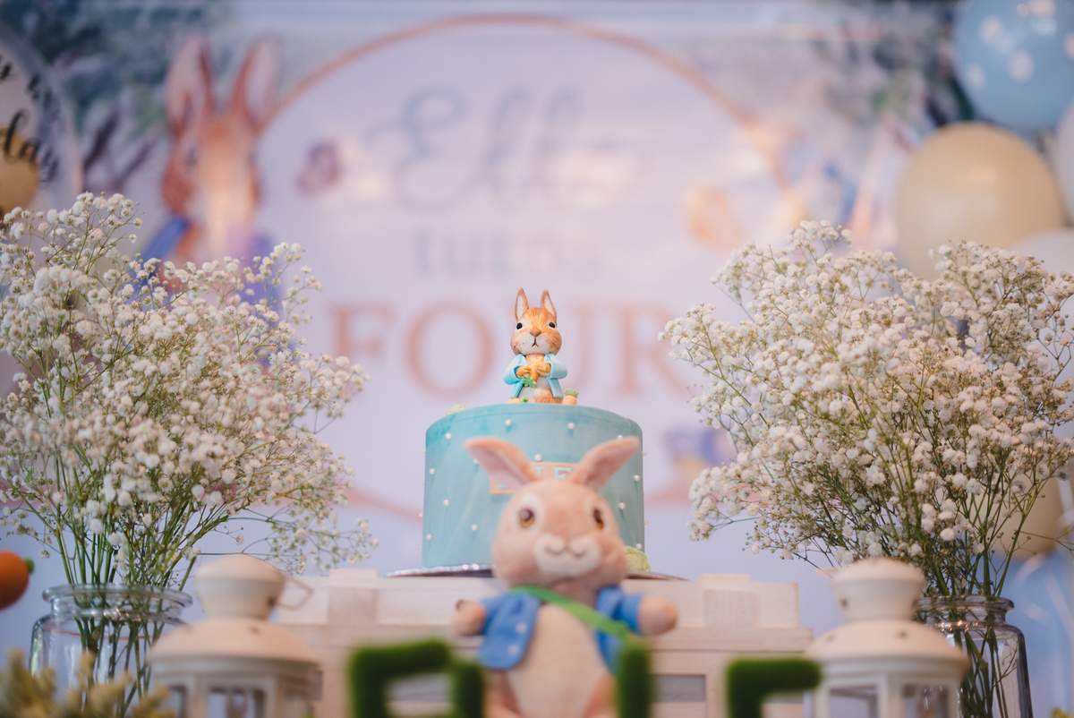 Peter Rabbit Theme Birthday Party Ideas | Photo 1 of 25 | Catch My Party