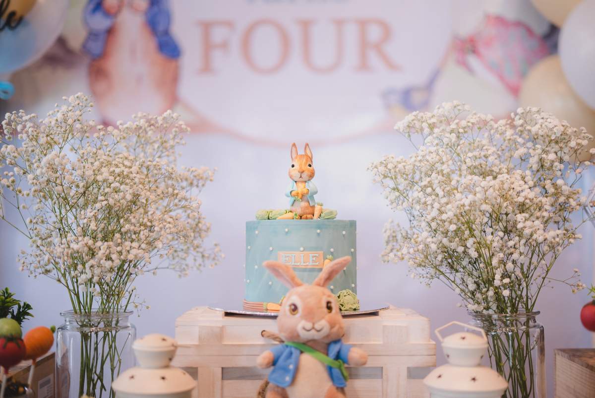 Peter Rabbit Theme Birthday Party Ideas | Photo 1 of 25 | Catch My Party