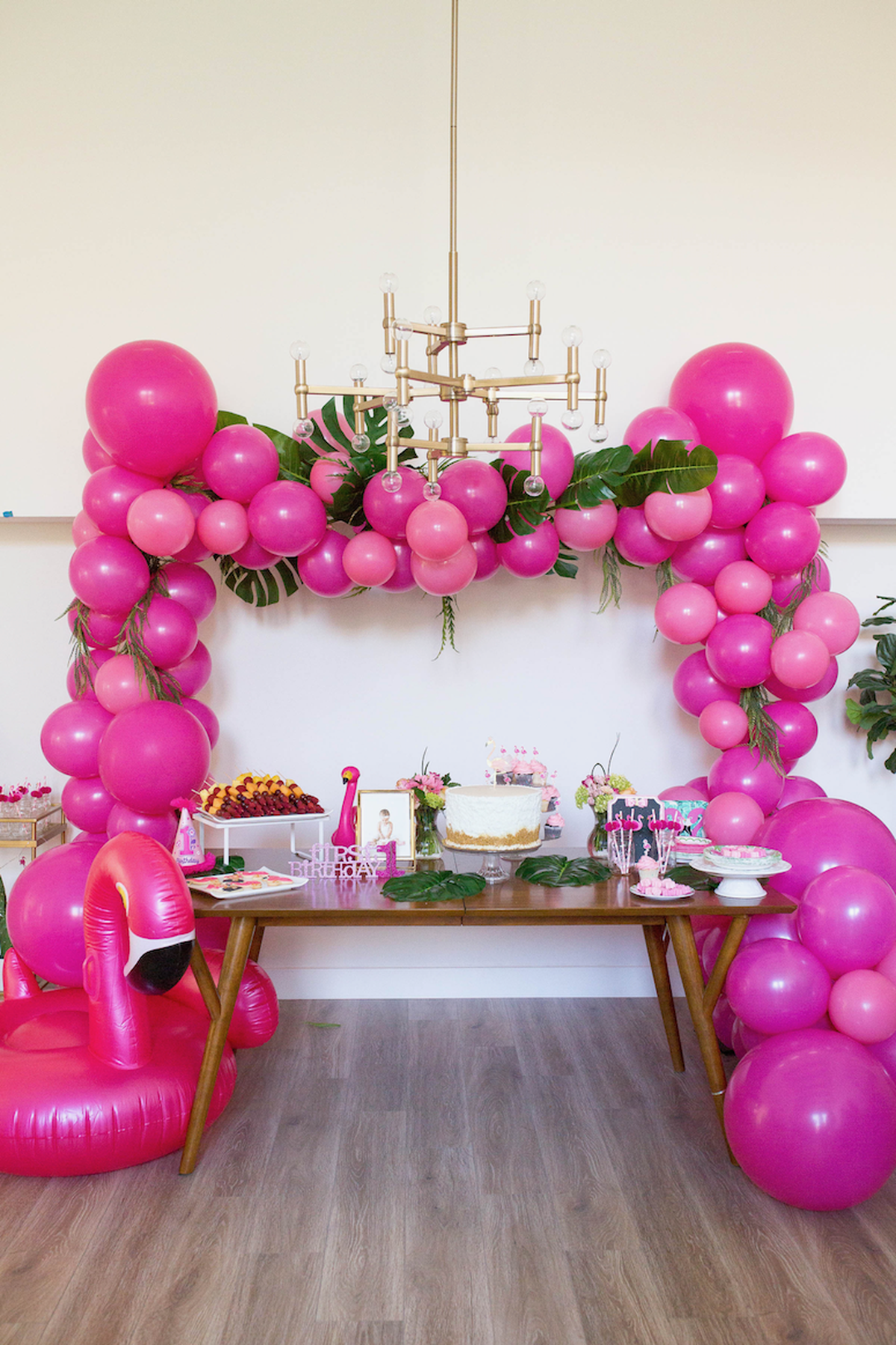 Flamingos / Birthday "Mila's Flamingo First Birthday Party" | Catch My ...