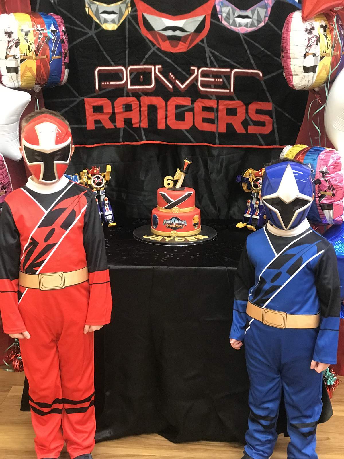 Power Rangers Birthday Party Ideas | Photo 1 of 14 | Catch My Party