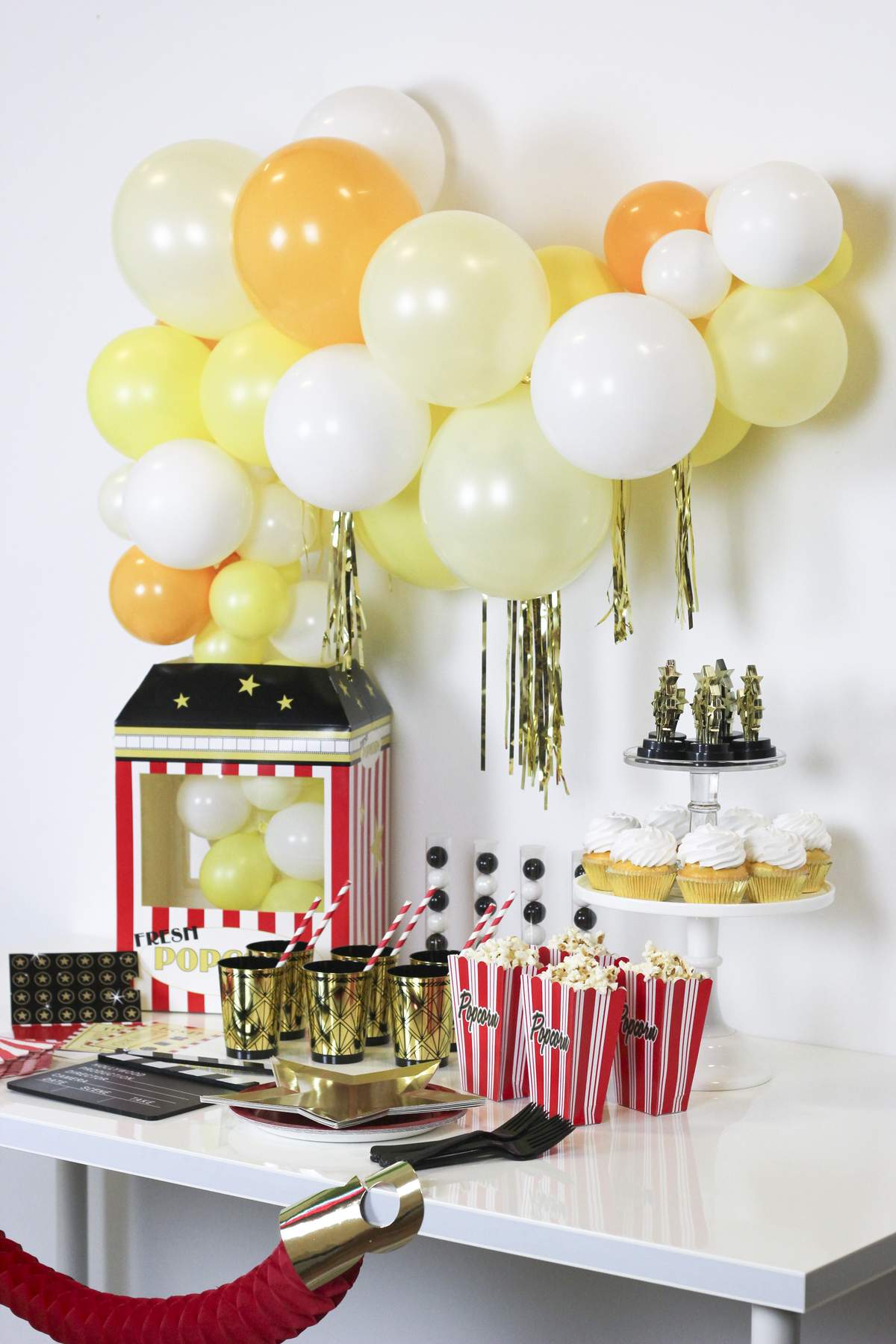 Hollywood Movie Night Party Ideas | Photo 1 of 9 | Catch My Party