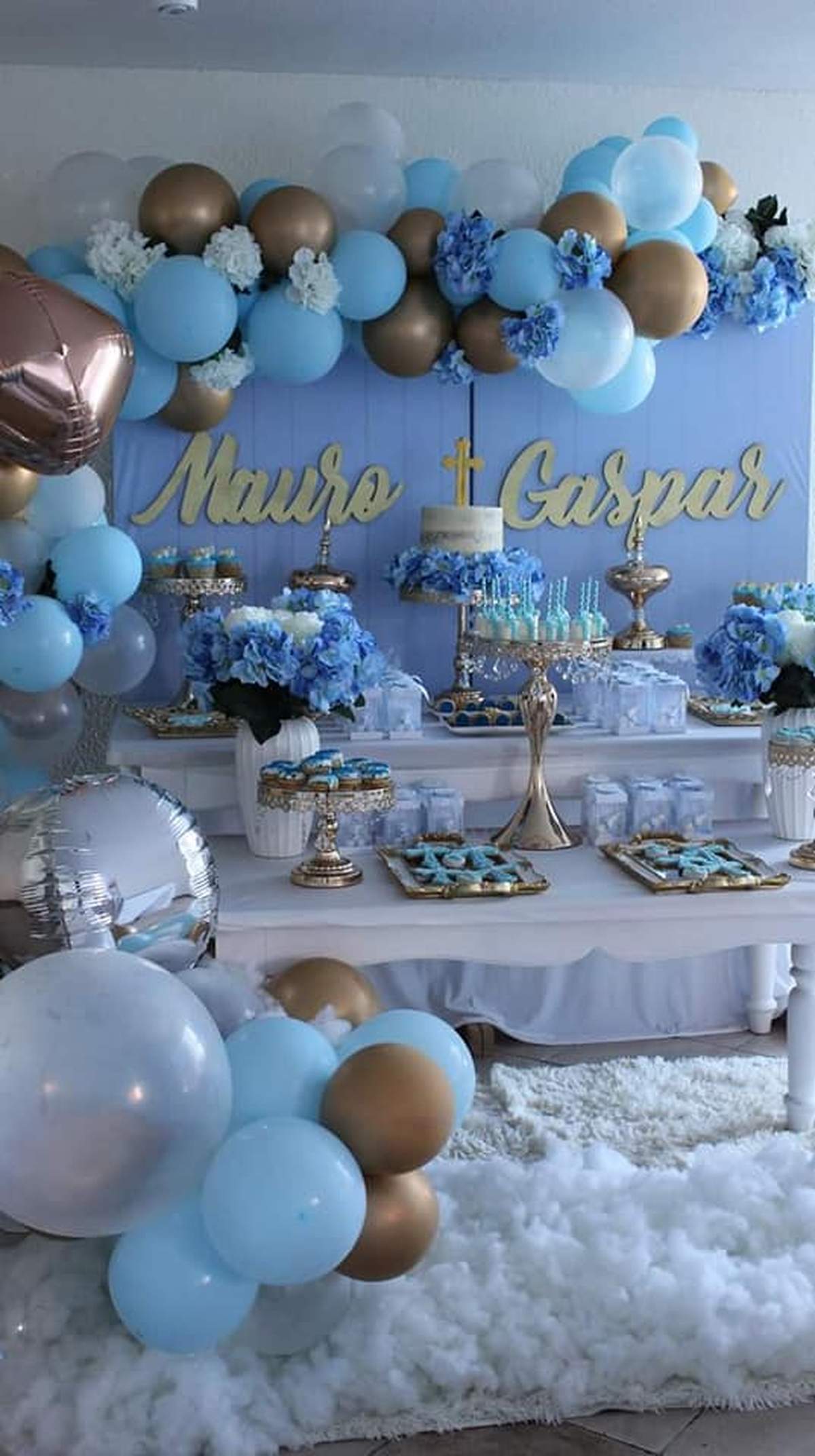 BAUTISMO / Baptism "Blue Baptism" | Catch My Party