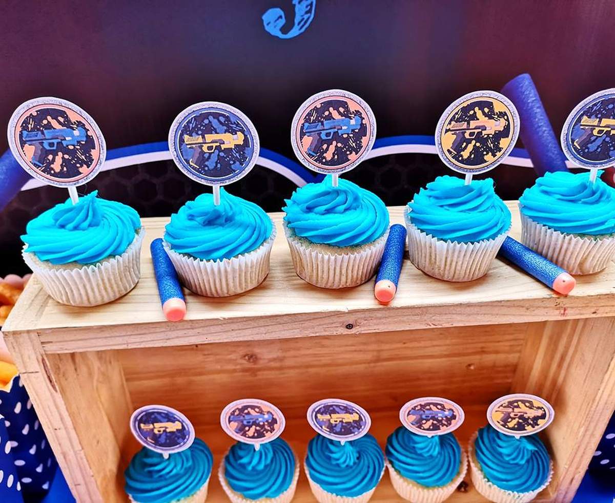 Nerf guns Birthday Party Ideas | Photo 4 of 18 | Catch My Party