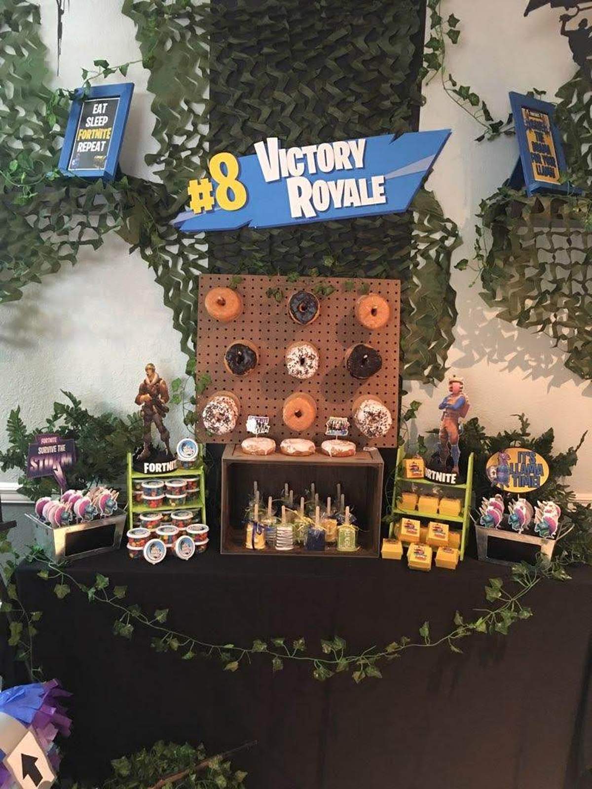 Fortnite Birthday Party Ideas | Photo 1 of 23 | Catch My Party