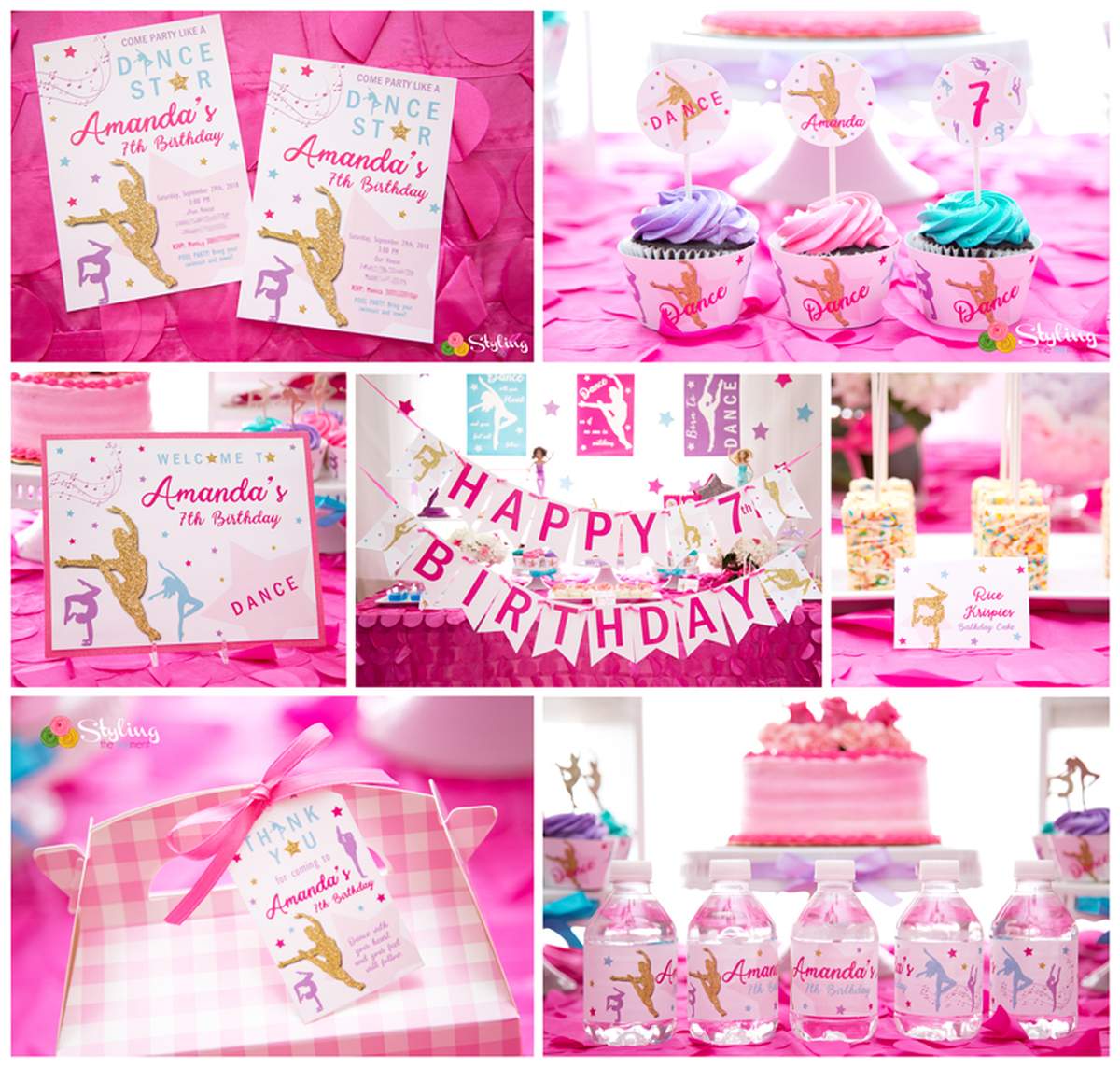 Dance Birthday Party Ideas | Photo 14 of 30 | Catch My Party