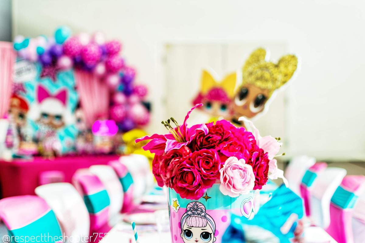 LOL Surprise dolls theme Birthday Party Ideas | Photo 16 of 21 | Catch ...