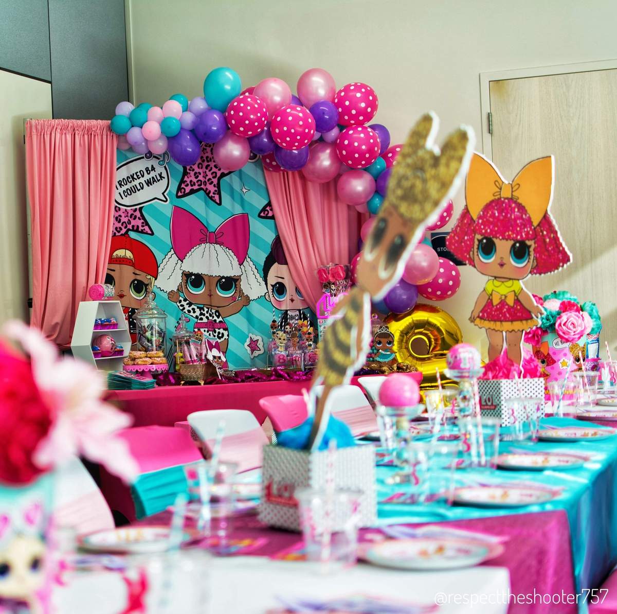 LOL Surprise dolls theme Birthday Party Ideas | Photo 21 of 21 | Catch ...