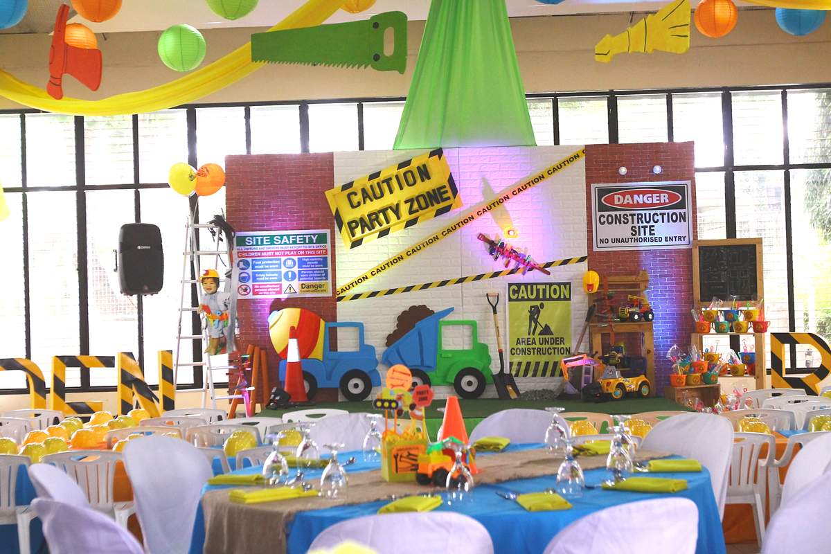Construction Theme / Birthday "Jaden's Construction Party" | Catch My Party