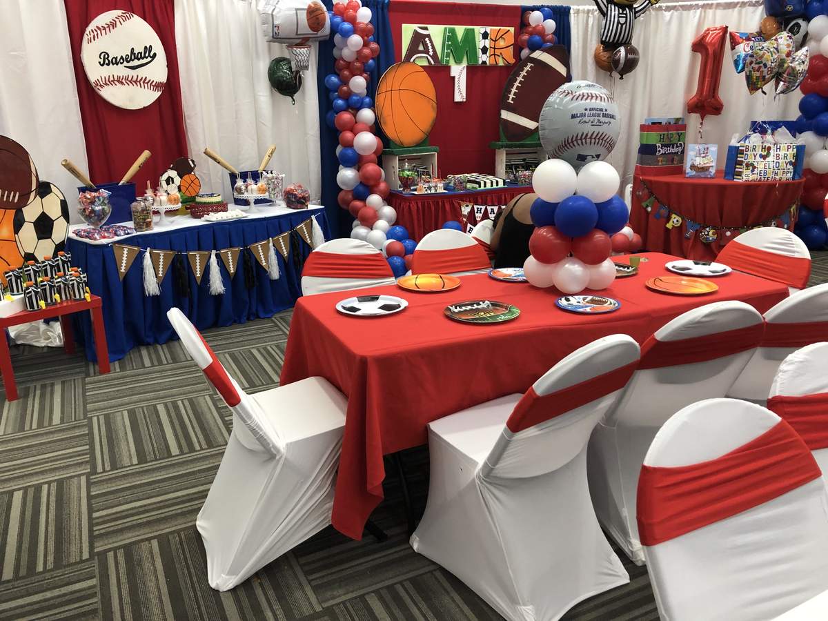 Sports Birthday Party Ideas | Photo 2 of 17 | Catch My Party