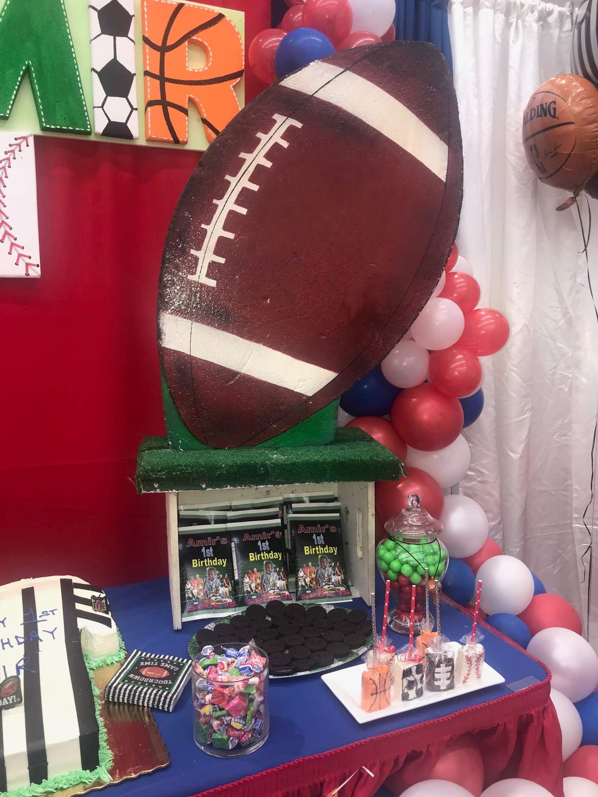 Sports Birthday Party Ideas | Photo 1 of 17 | Catch My Party